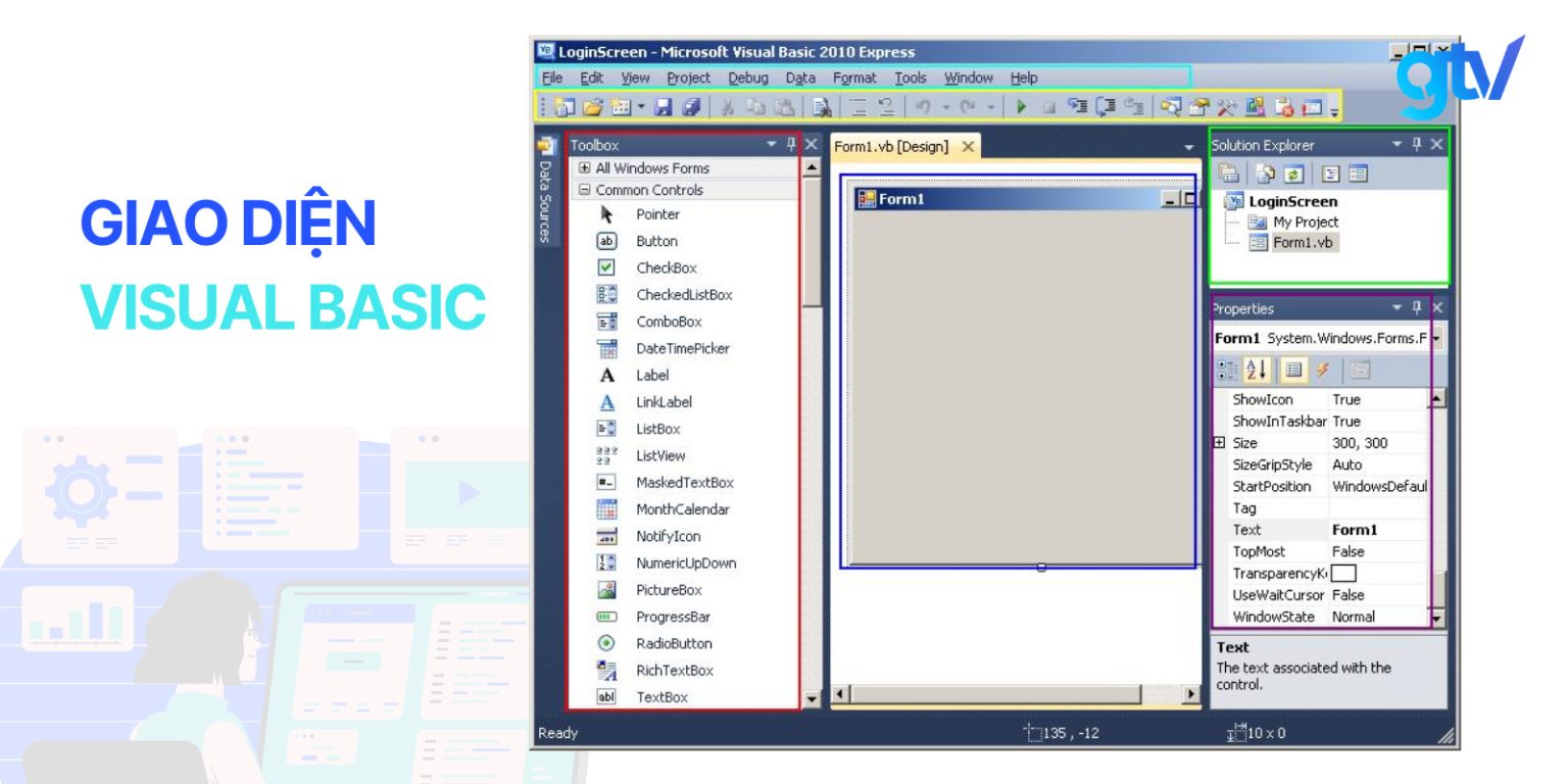 Visual Basic là gì? Kiến thức cơ bản về ngôn ngữ Visual Basic